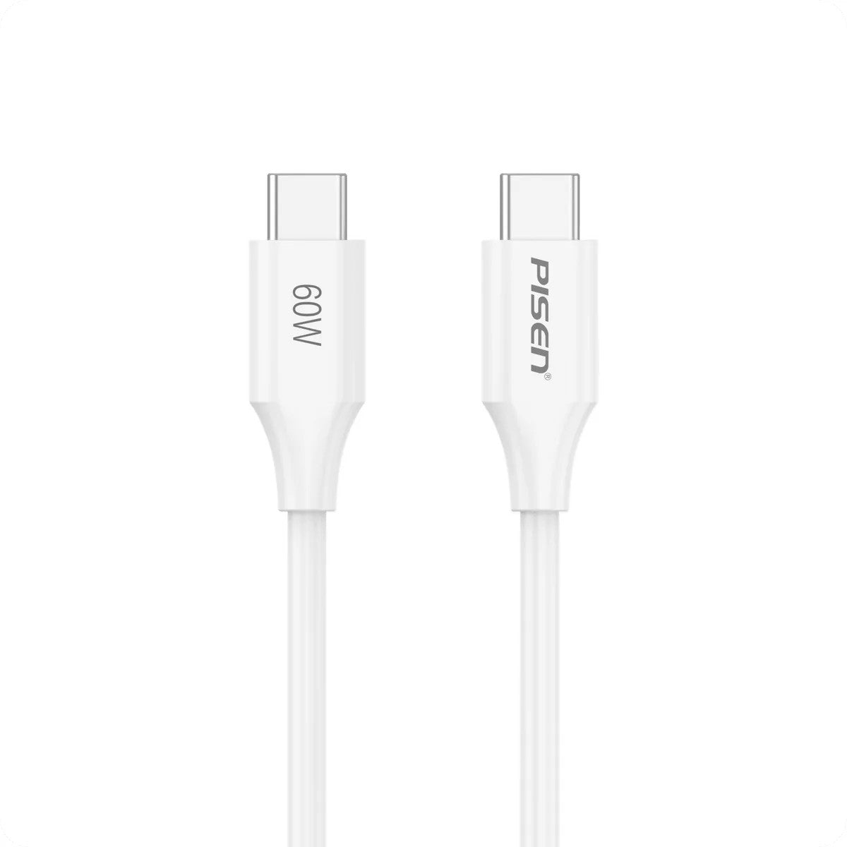 PISEN Mr White สายไฟ C to C PD 60W – Houk & Bank